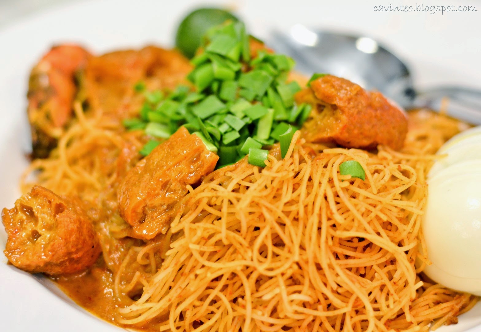 Entree Kibbles: Makko Teck Neo Nonya Cafe - Loving their Dry Mee Siam ...